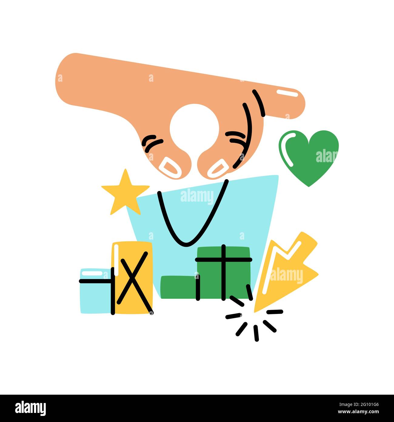 Click and collect in store sign Stock Vector Images - Alamy