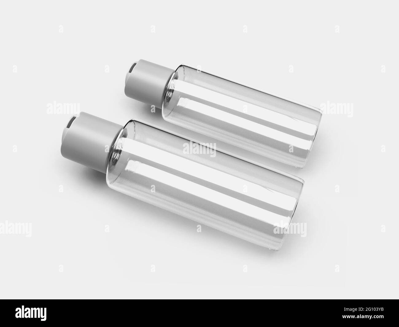 Flip Top Bottle 3D Illustration Mockup Scene on Isolated Background ...