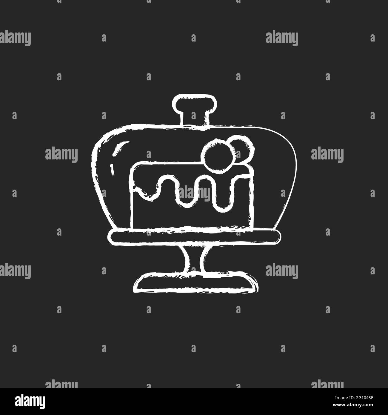 Black cake stand Black and White Stock Photos & Images - Alamy
