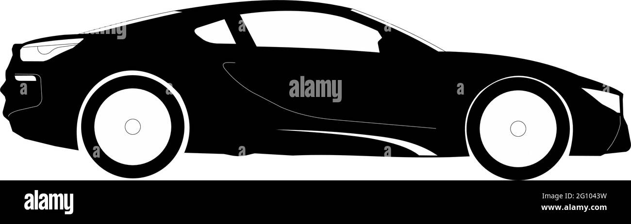 Bmw i8 Stock Vector Images - Alamy