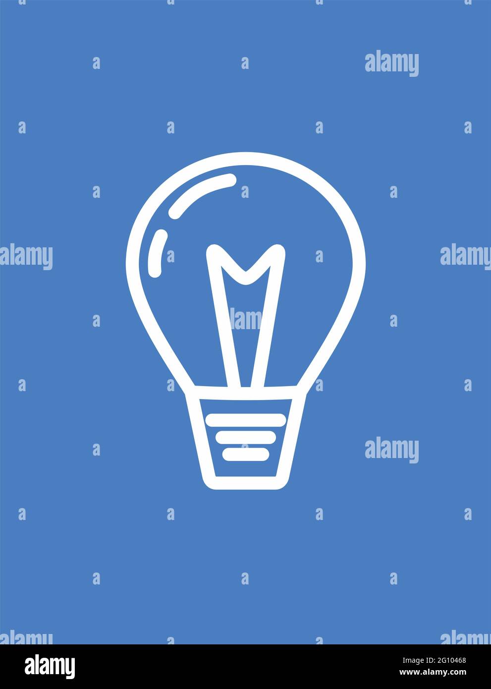 Light filament lamp on Stock Vector Images - Alamy