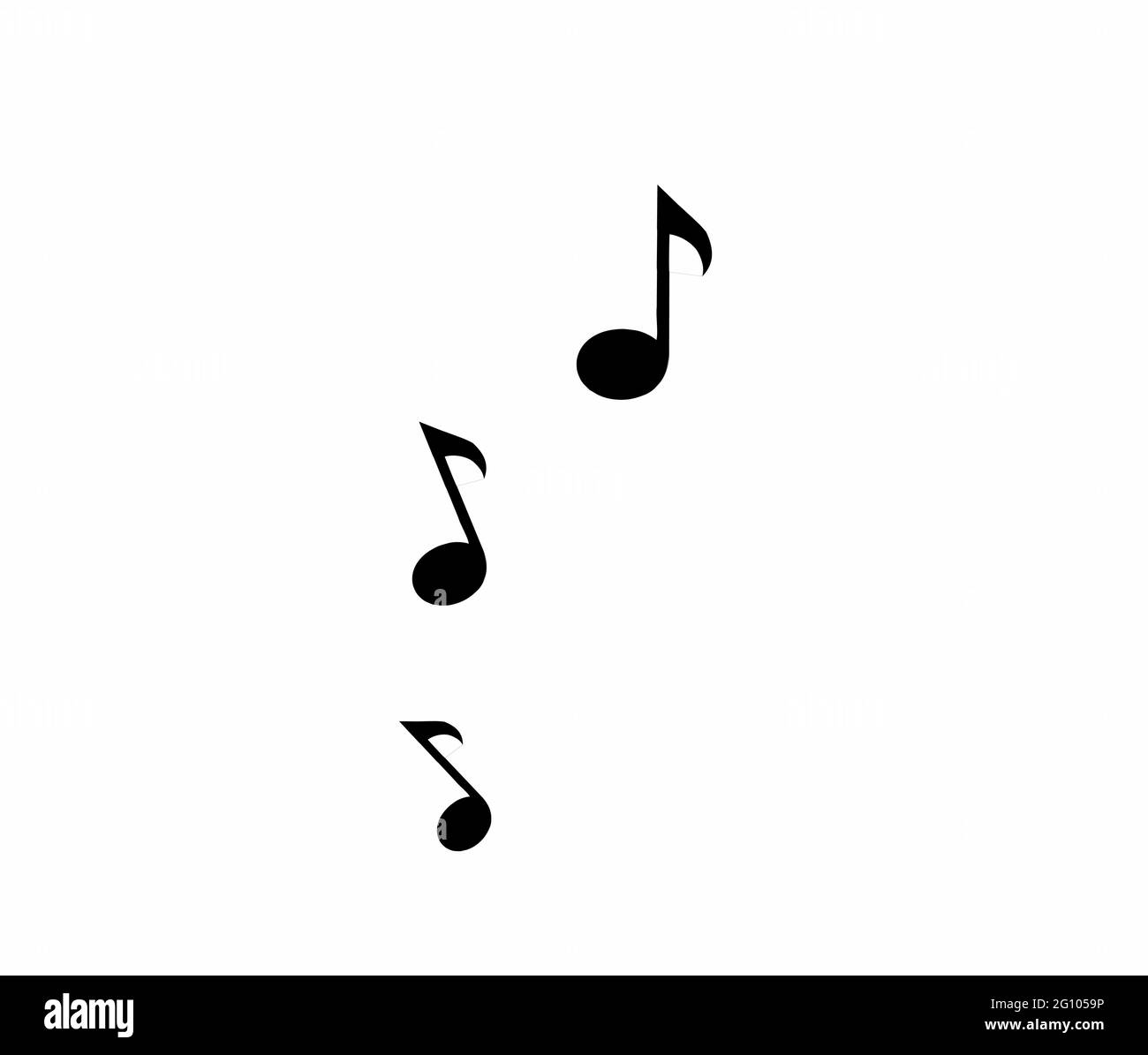 Musical design from notes Stock Vector Images - Alamy