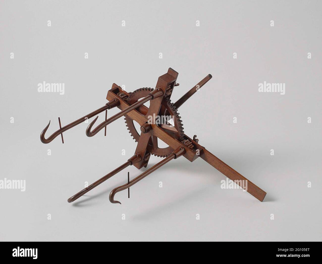 Model of A Spinning Wheel for Spun Yarn. Model of a device for spinning ...