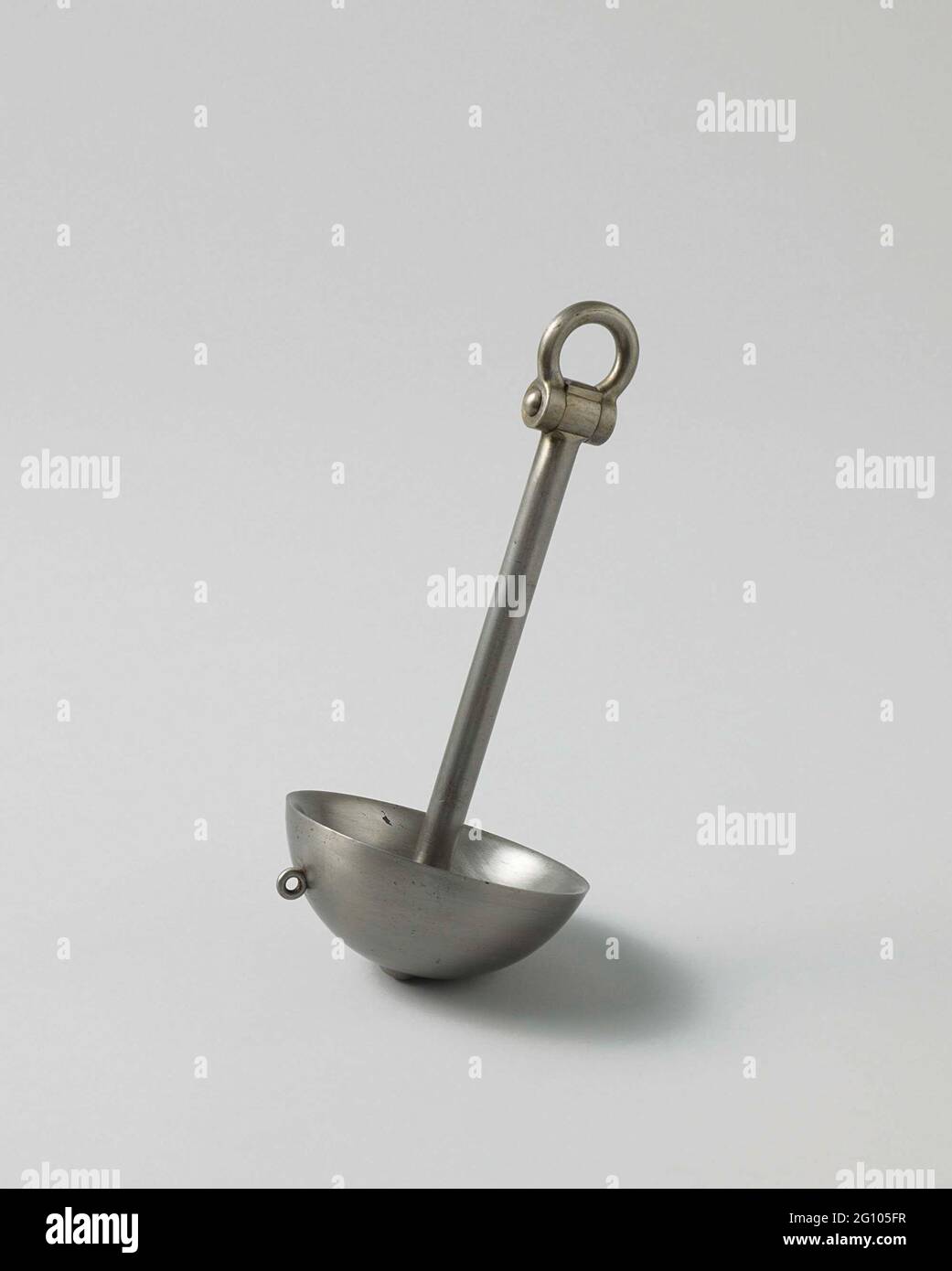 Model of an Anchor. Model of a mushroom anchor. It consists of a shaft ...