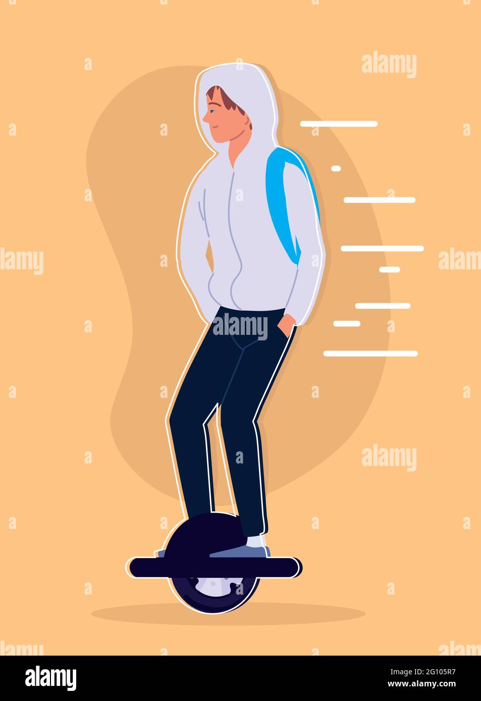 Mono wheel ride monowheel hi-res stock photography and images - Alamy