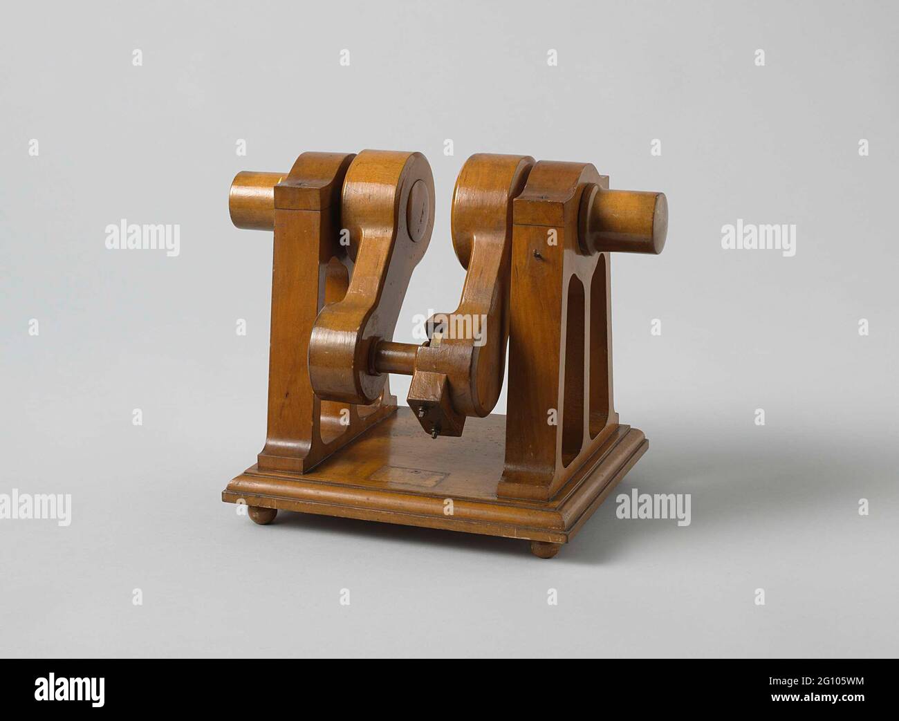 Model of a Disengaging Gear for Paddle Wheels. Model of the crankshaft ...