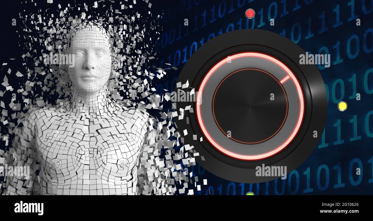 Animation scope binary coding data hi-res stock photography and images ...