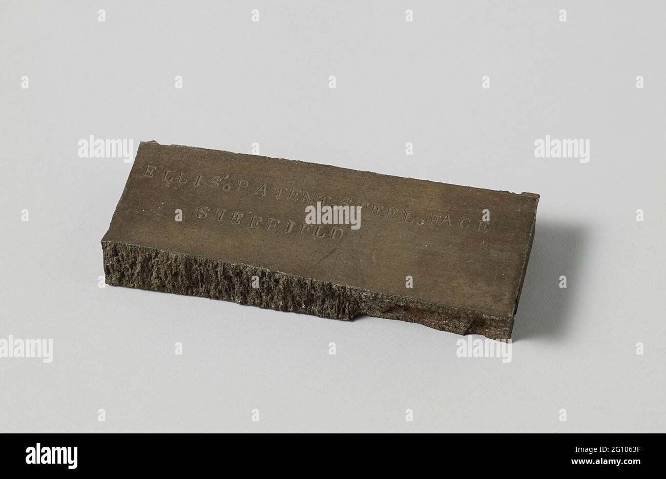 Sample of Ellis Patent Steel. Monster of Ellis patent steel with ...