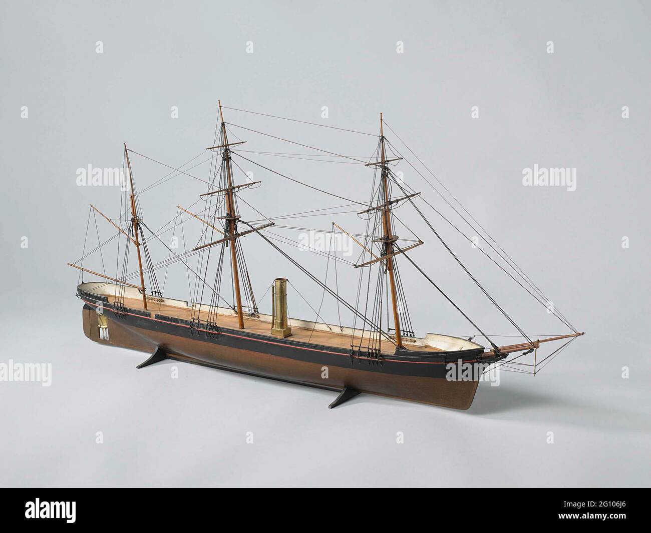 Model of the screw-propeller steamship Watergeus. The design of the ...