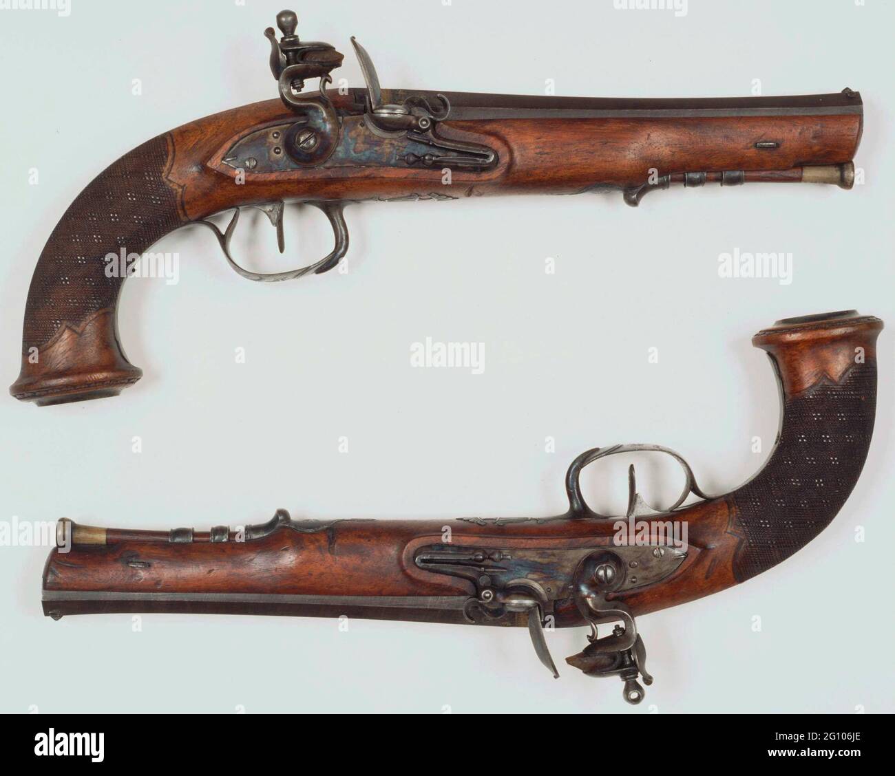 JHR J.C.G flint gun. Fabricius of Leyenburg. Flint gun, part of torque ...