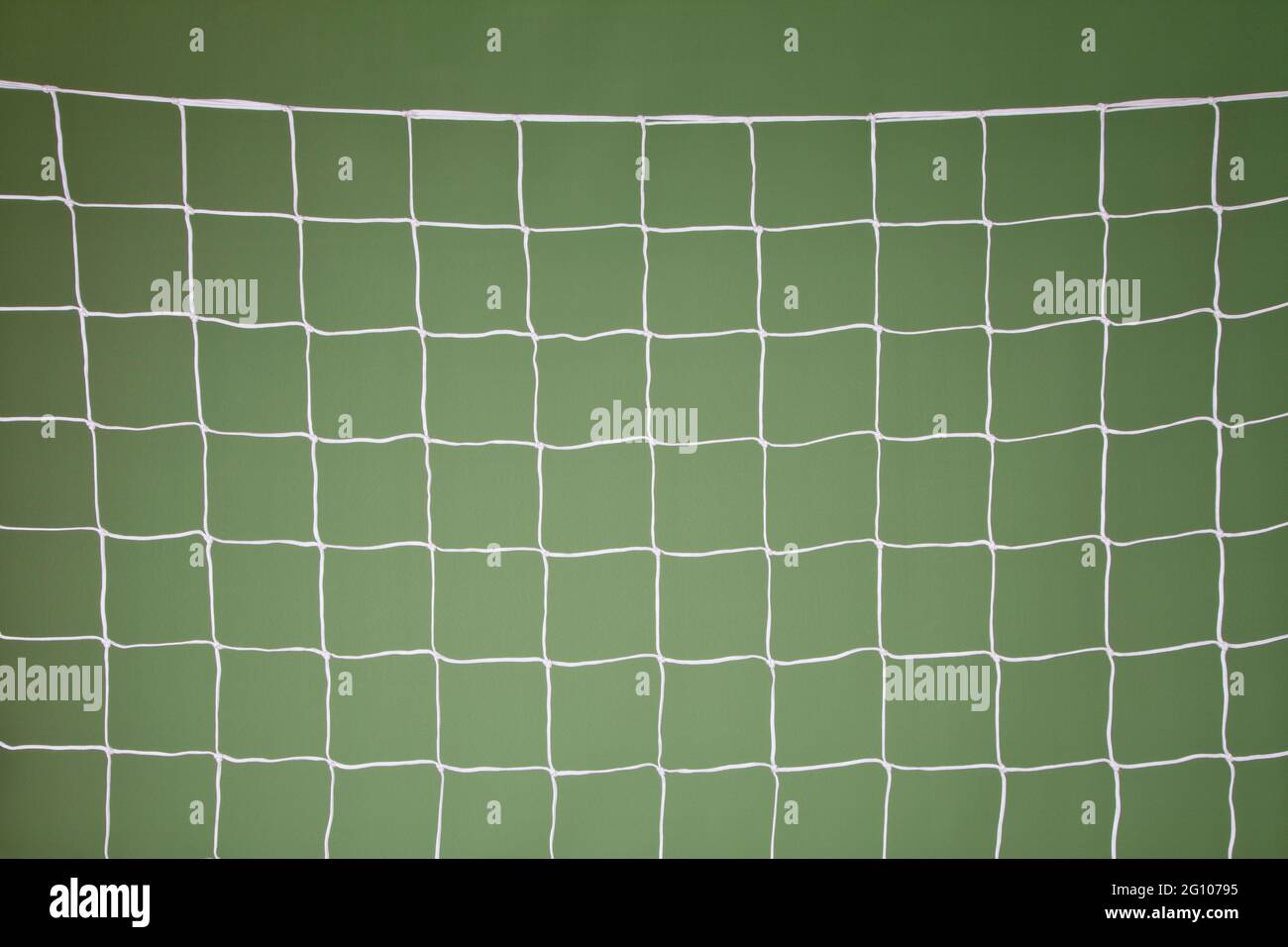 Soccer goal net,green background Stock Photo - Alamy