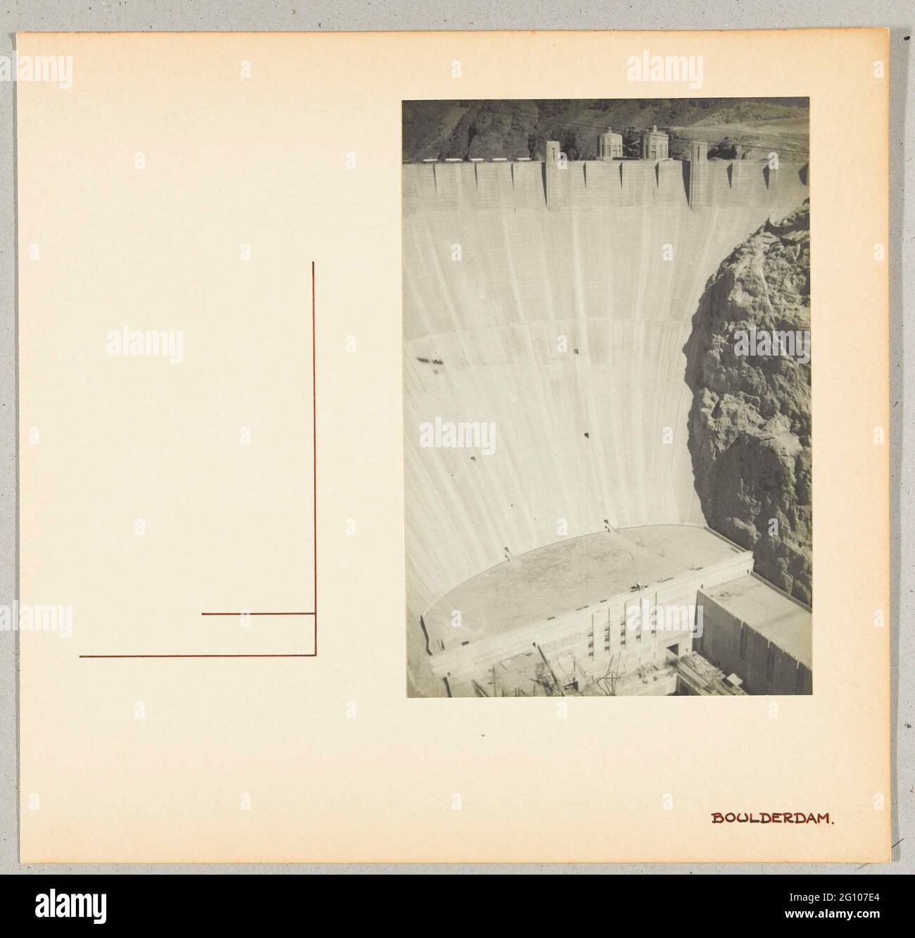 Boulder dam construction historical hi-res stock photography and images ...