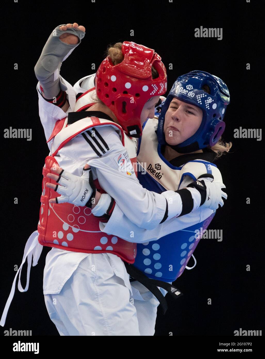 Dortmund, Germany. 04th June, 2021. Finals 2021 - Taekwondo, women ...