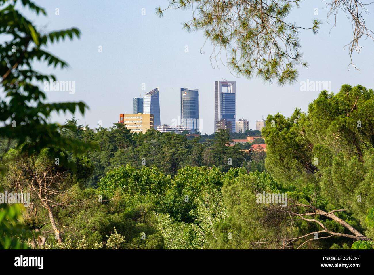 Madrid landscape hi-res stock photography and images - Alamy