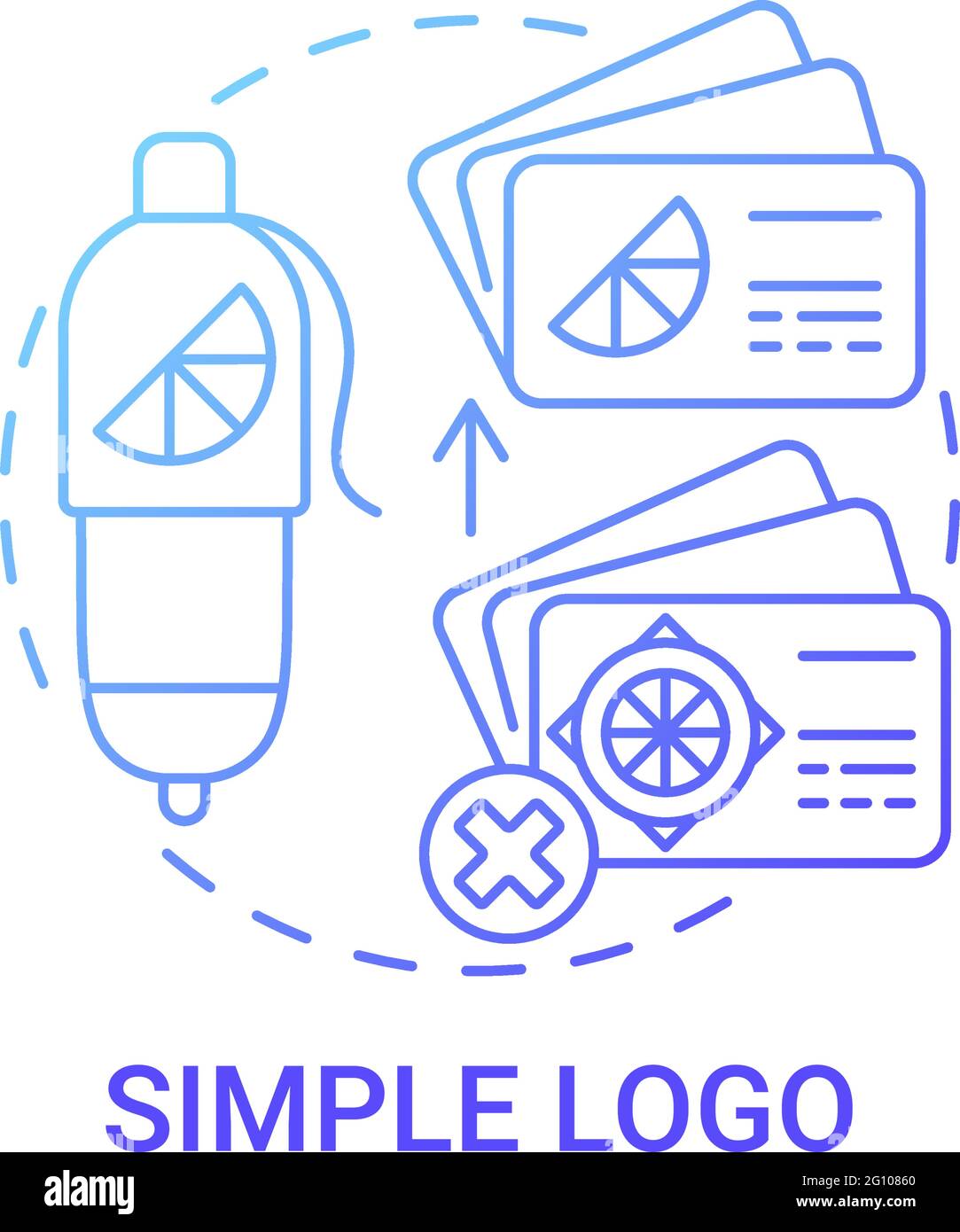 Simple logo concept icon Stock Vector Image & Art - Alamy