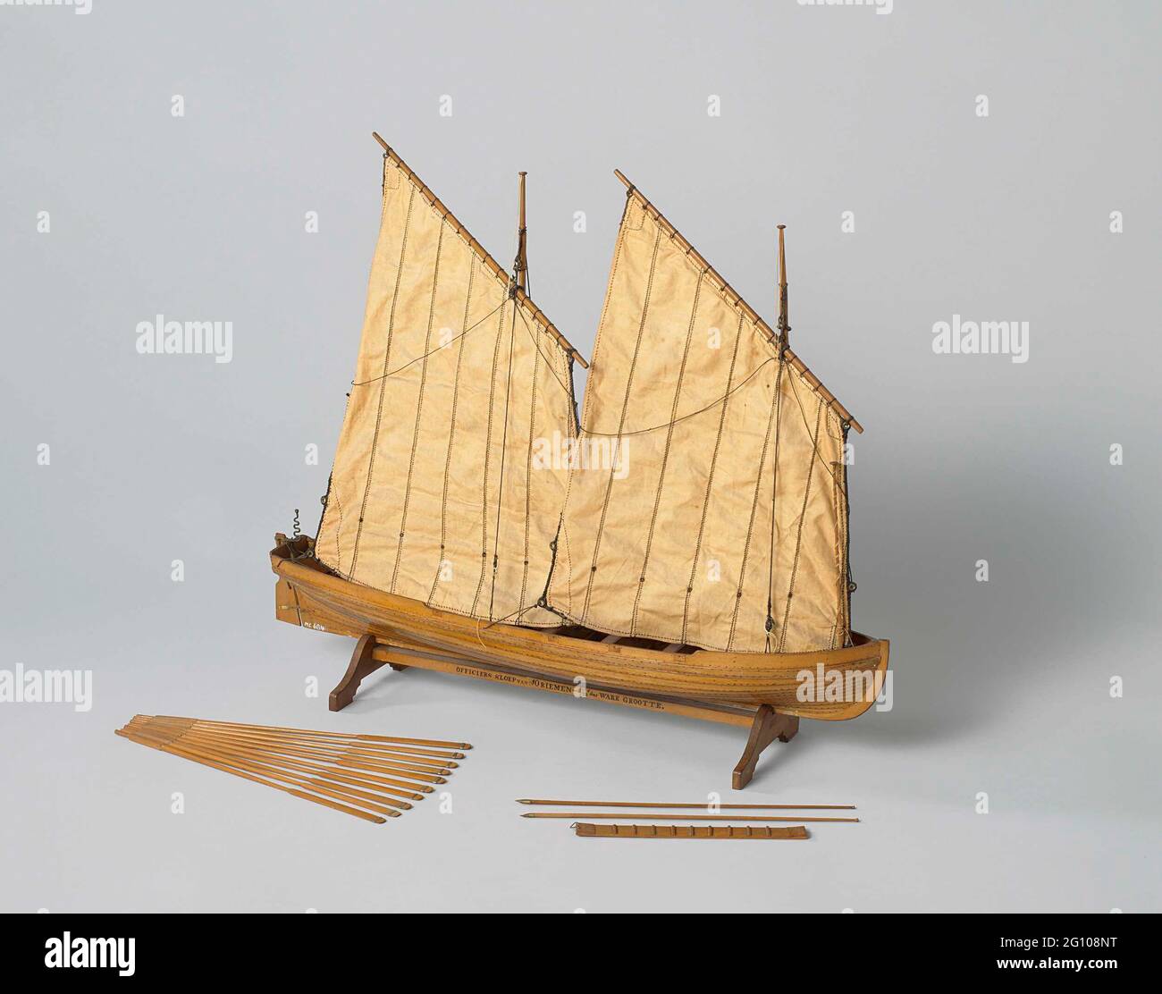 Sloop Sailboat Model