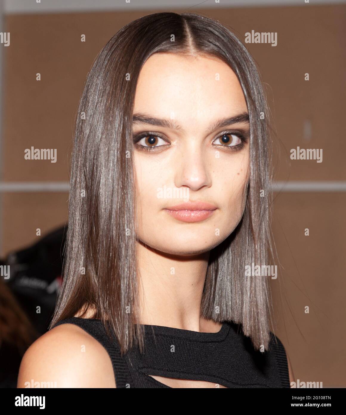 SYDNEY, AUSTRALIA - JUNE 04: Models Pose backstage after the ...