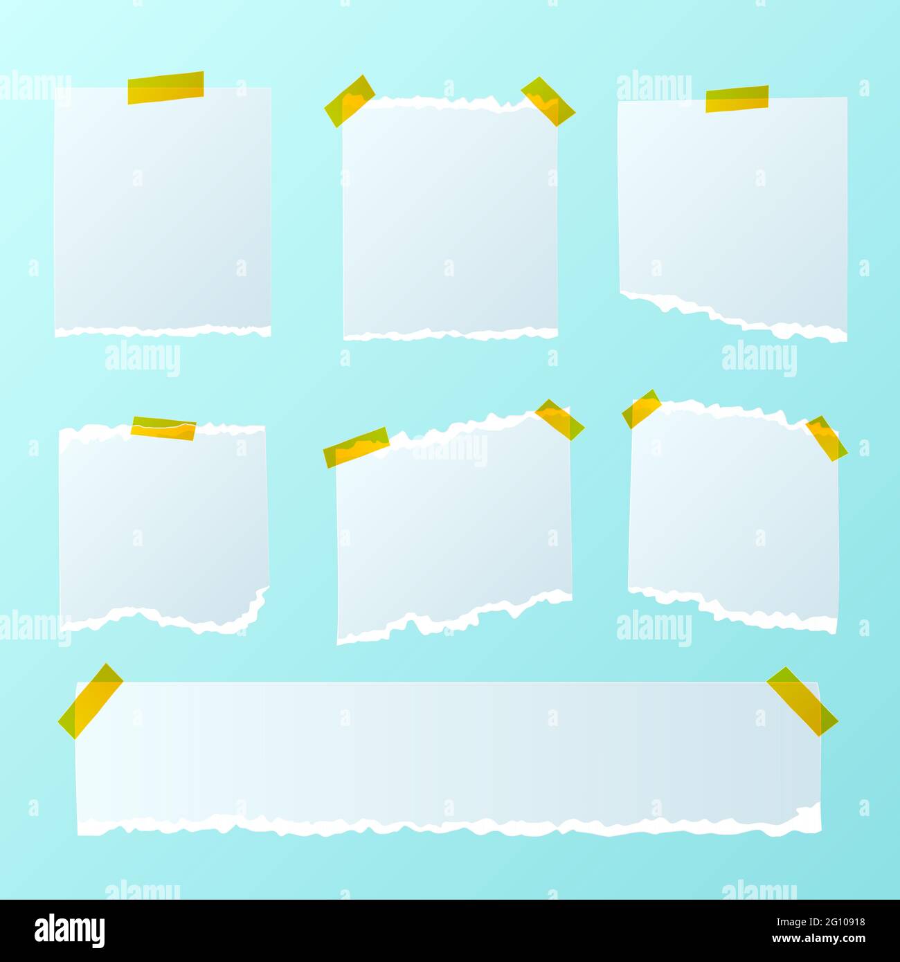 Torn paper cardboard rip papers Stock Vector Images - Alamy