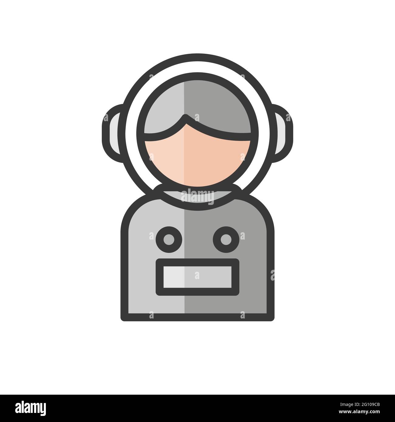 Spaceman avatar. Science and space character. User, person, people icon ...