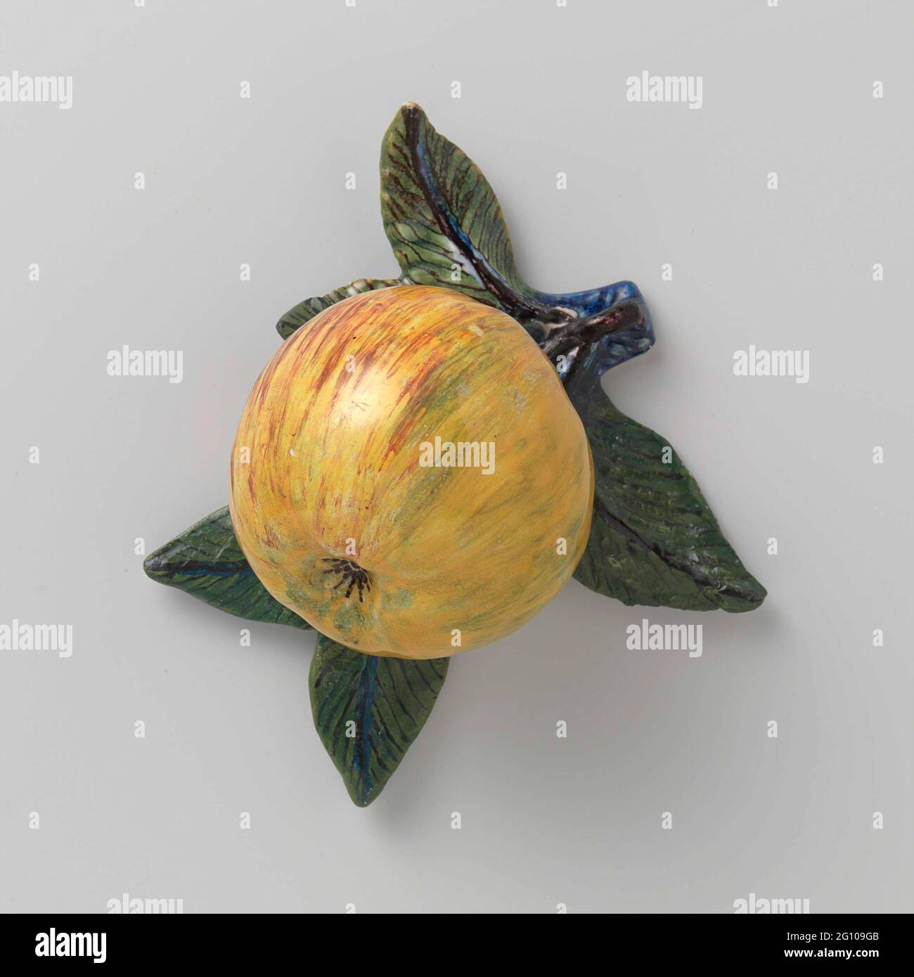 Decorative object in the shape of an apple. Decorative object in the ...