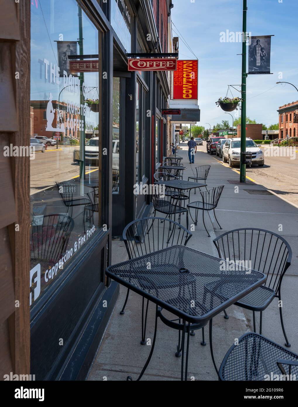Maple Creek, Saskatchewan, Canada – June 01, 2021: Daytime view of ...