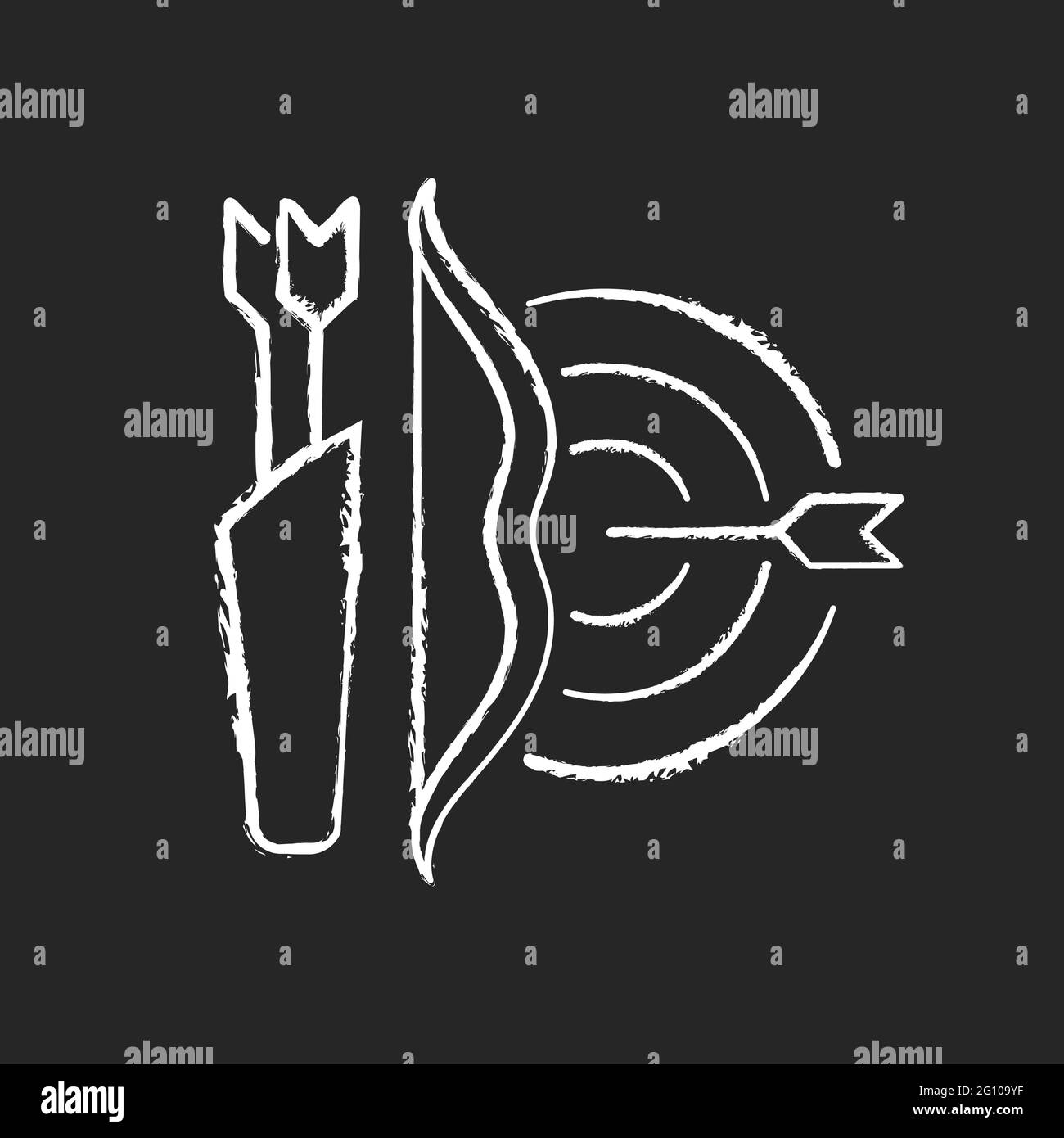 Archery target board Black and White Stock Photos & Images - Alamy