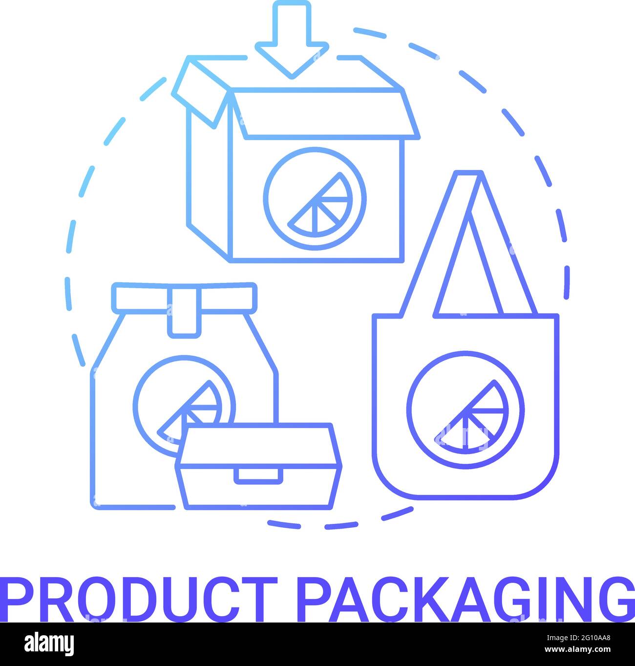Product packaging concept icon Stock Vector Image & Art - Alamy