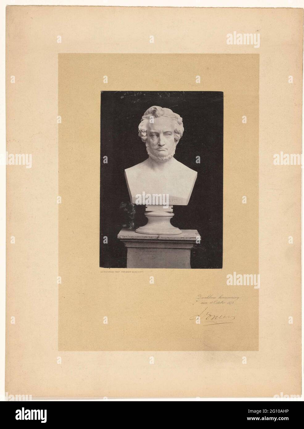 Bust of Johannes Müller Stock Photo - Alamy