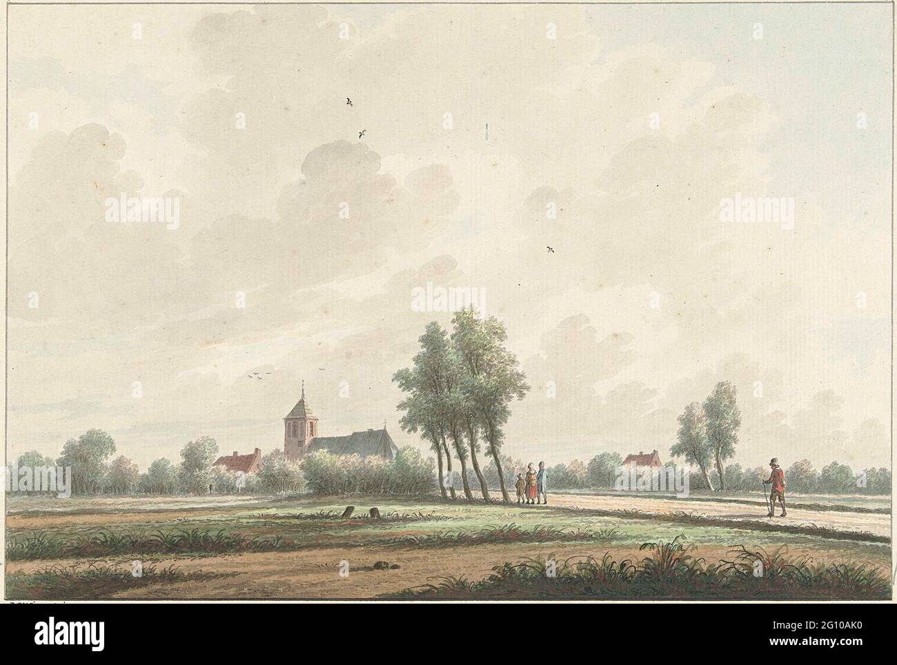 The village of Vleuten Stock Photo - Alamy