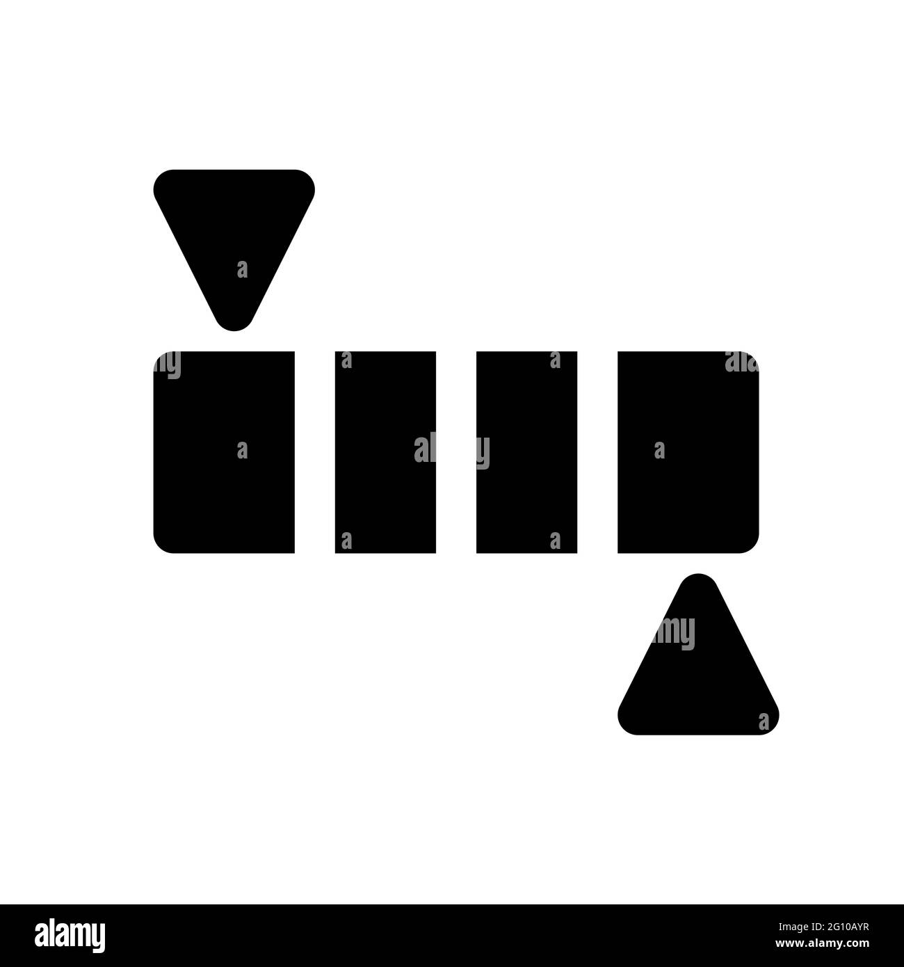 Gradient tool icon with glyph style Stock Vector Image & Art - Alamy