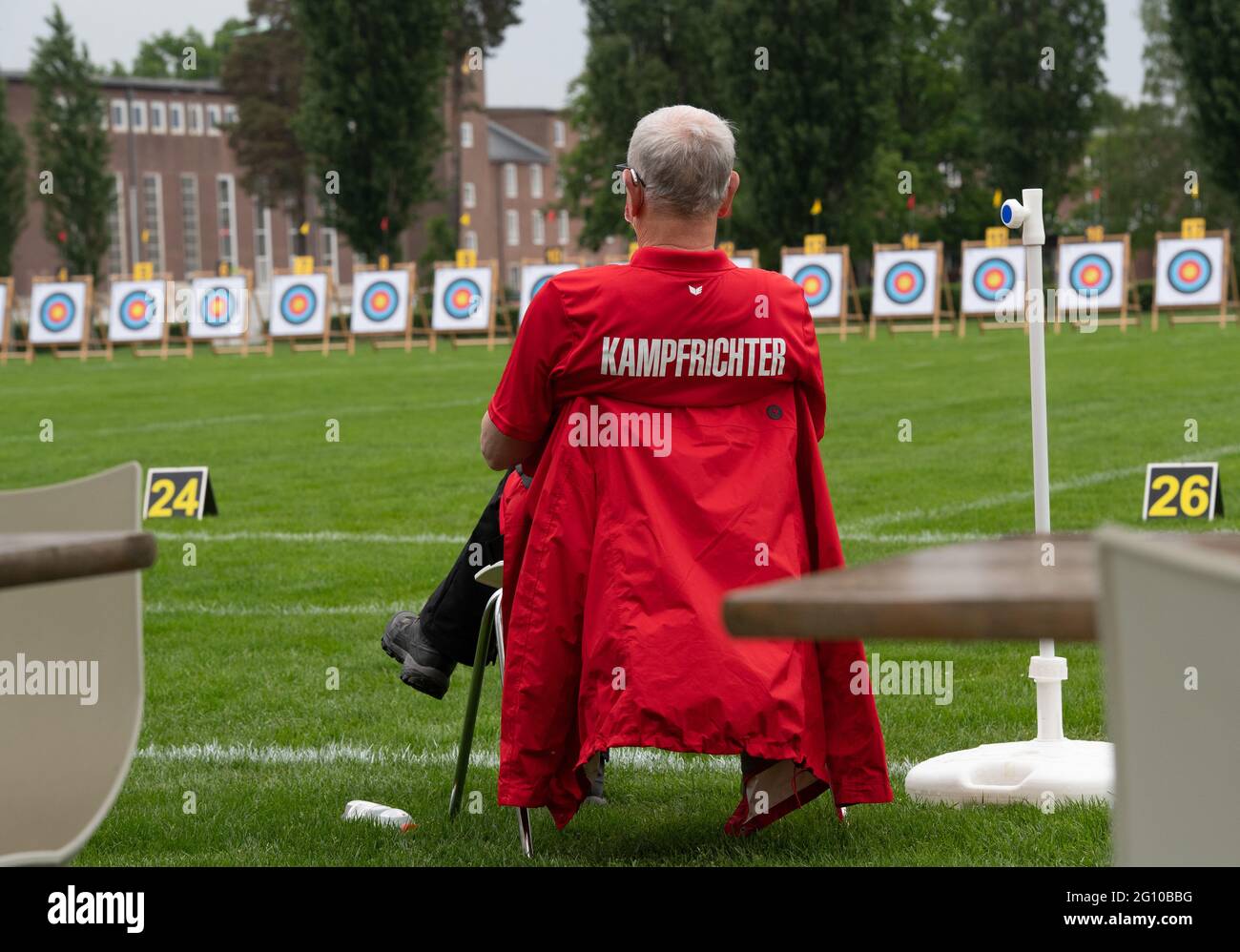 Berlin, Germany. 04th June, 2021. Archery: German championship, blank ...