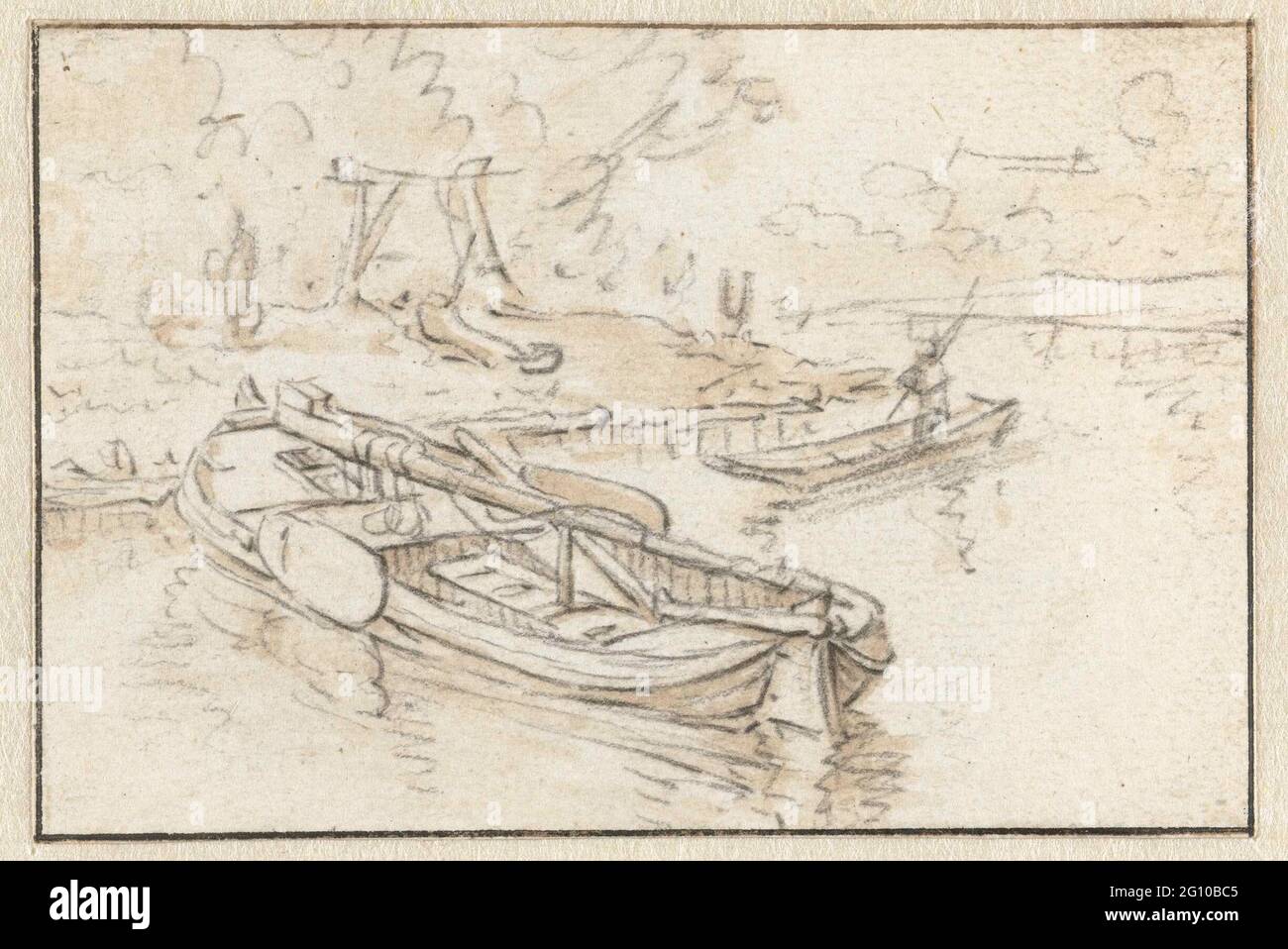 Ship at a ship trim yard. Ship with an ironed mast at a ship's trim ...