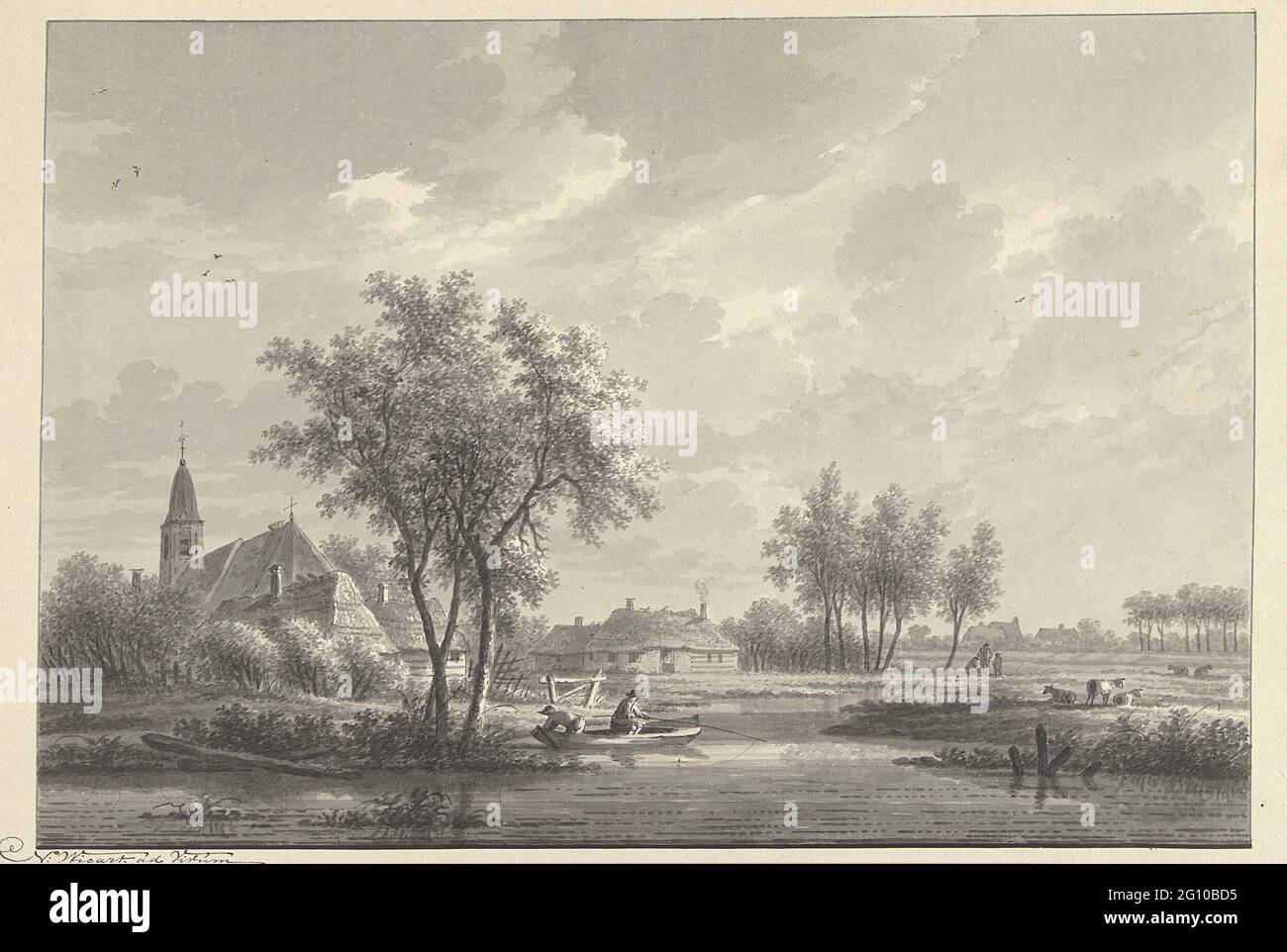Village oud loosdrecht hi-res stock photography and images - Alamy