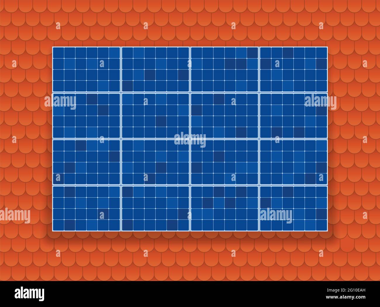 Photovoltaic roof shingles hi-res stock photography and images - Alamy