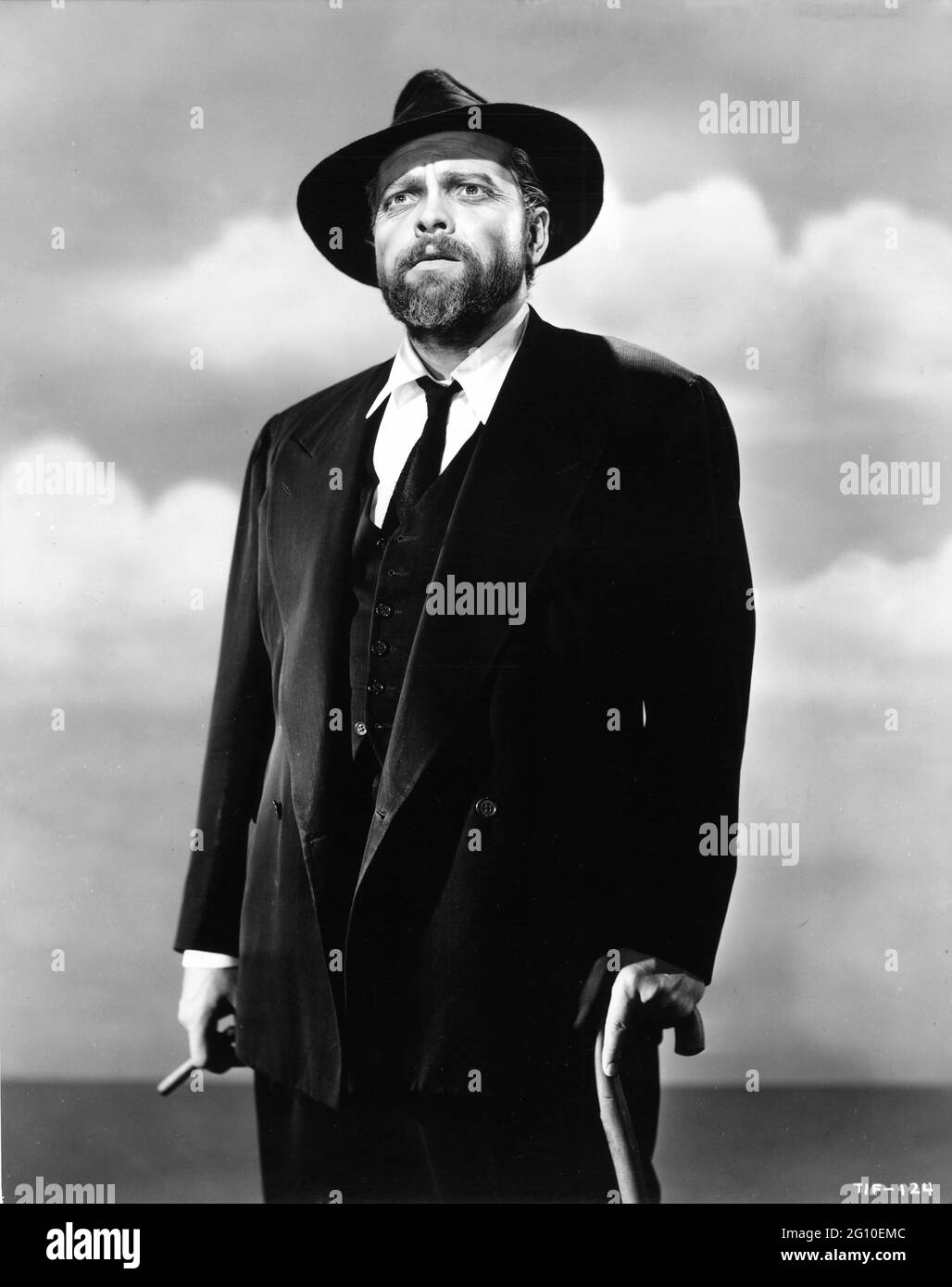 ORSON WELLES Publicity Portrait as John Andrew MacDonald in TOMORROW IS ...