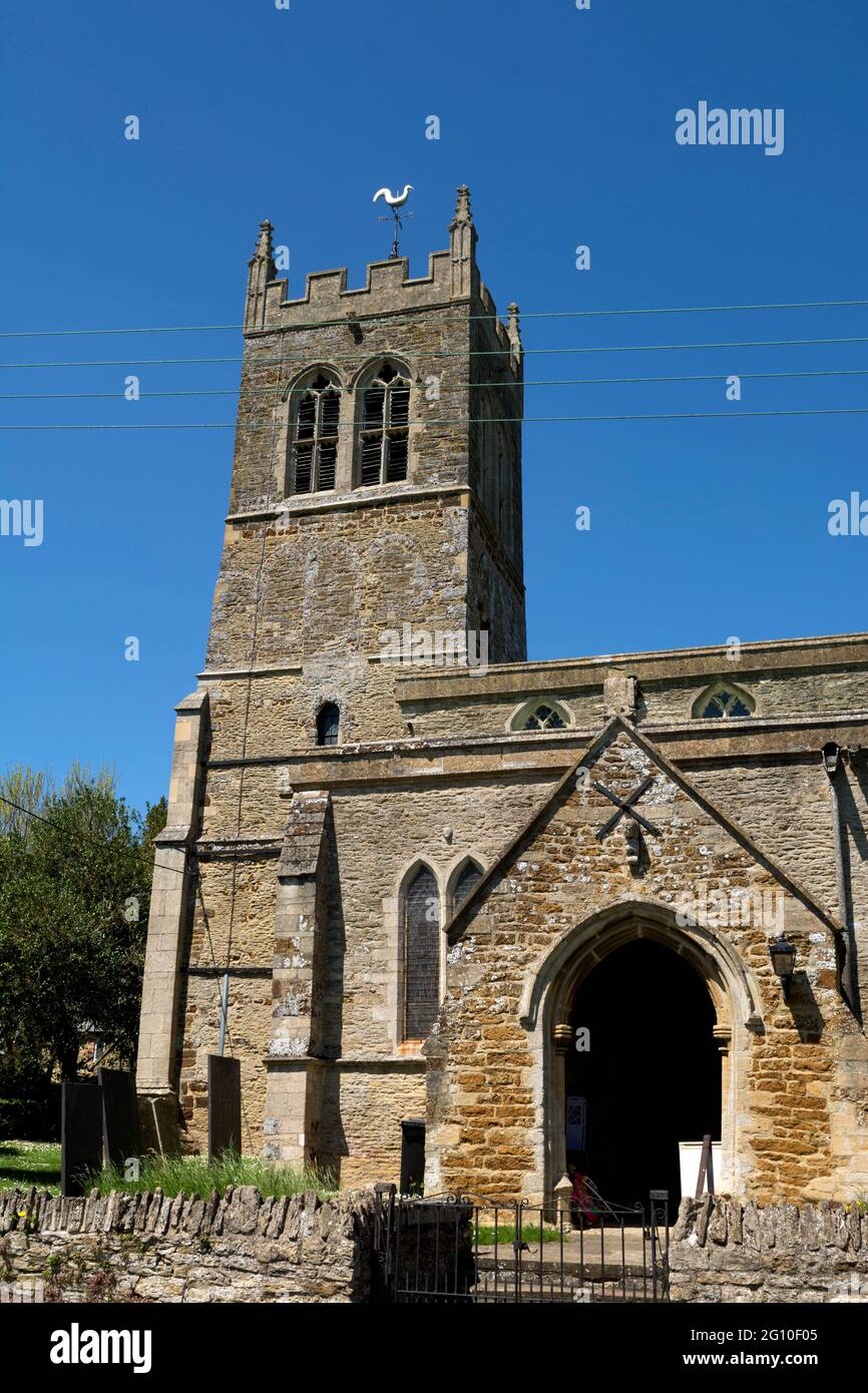 All Saints Church, Pytchley, Northamptonshire, England, UK Stock Photo ...