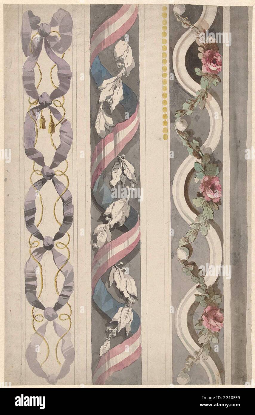 Three designs for edge decorations. Three designs for edge decorations ...