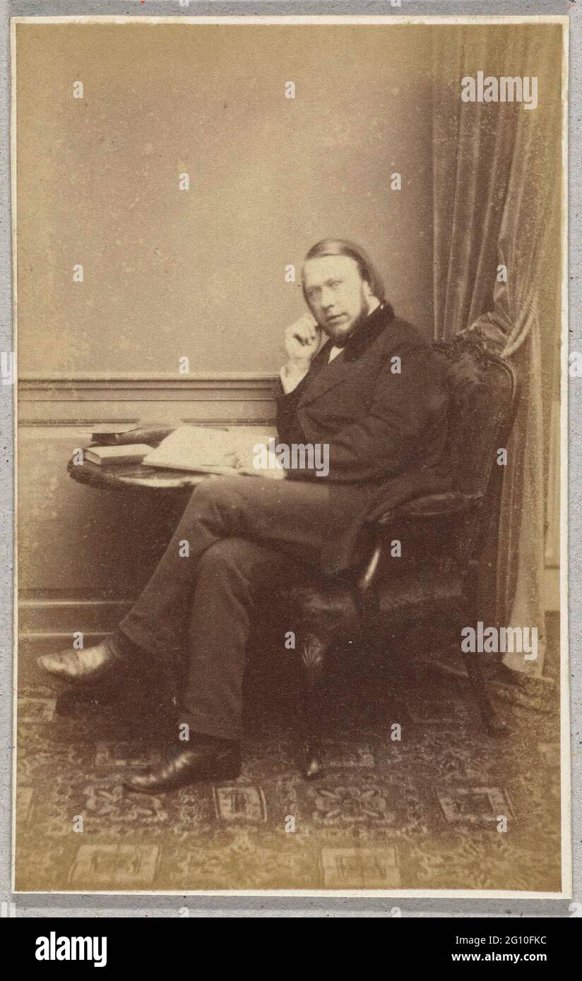 Portrait of Johannes Verhulst; John. Verhulst Stock Photo - Alamy