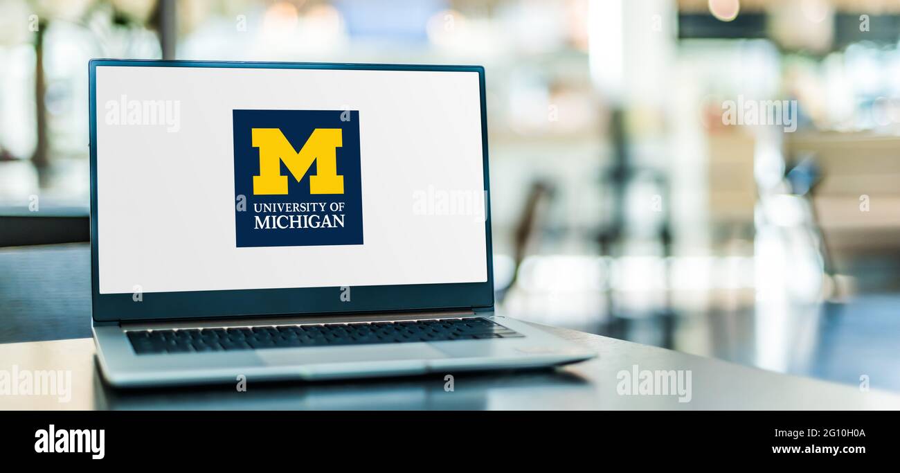 University of michigan logo hi-res stock photography and images - Alamy