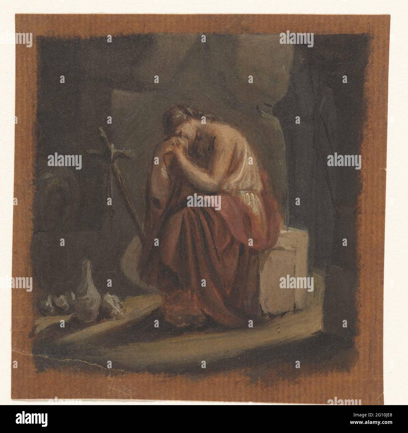 Bootless Mary Magdalene Stock Photo - Alamy