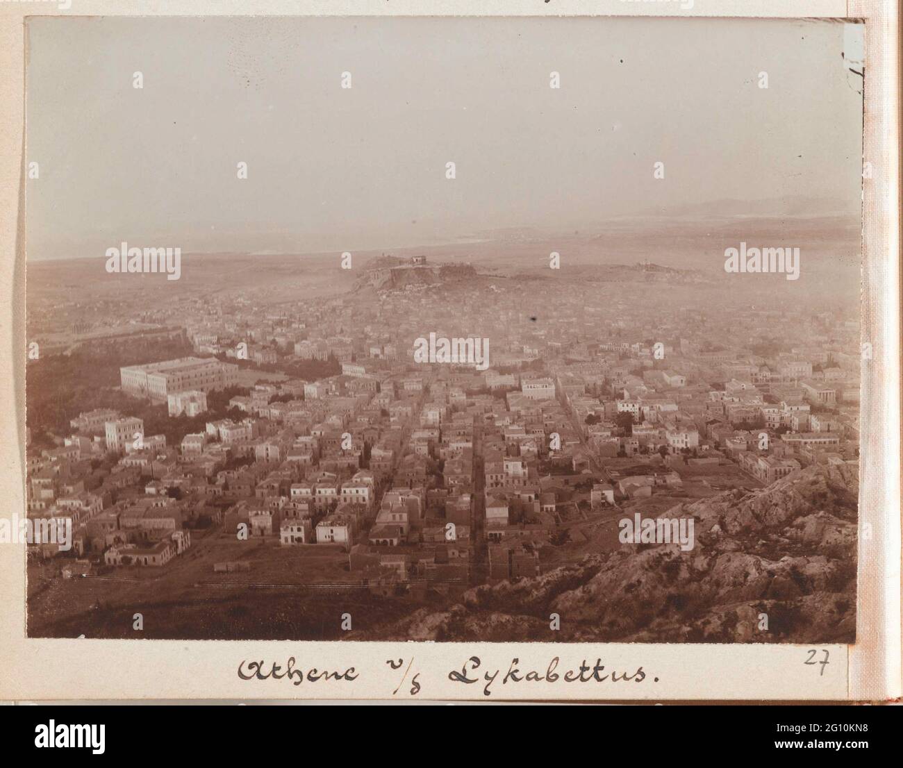 Lykabettus hill hi-res stock photography and images - Alamy