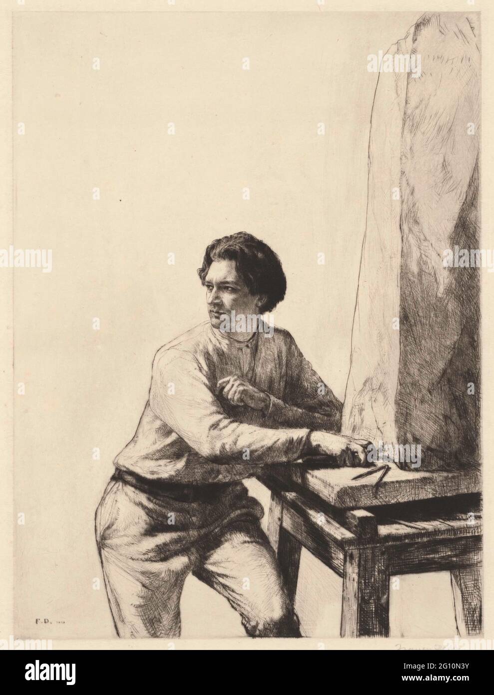 American sculptor jacob epstein hi-res stock photography and images - Alamy