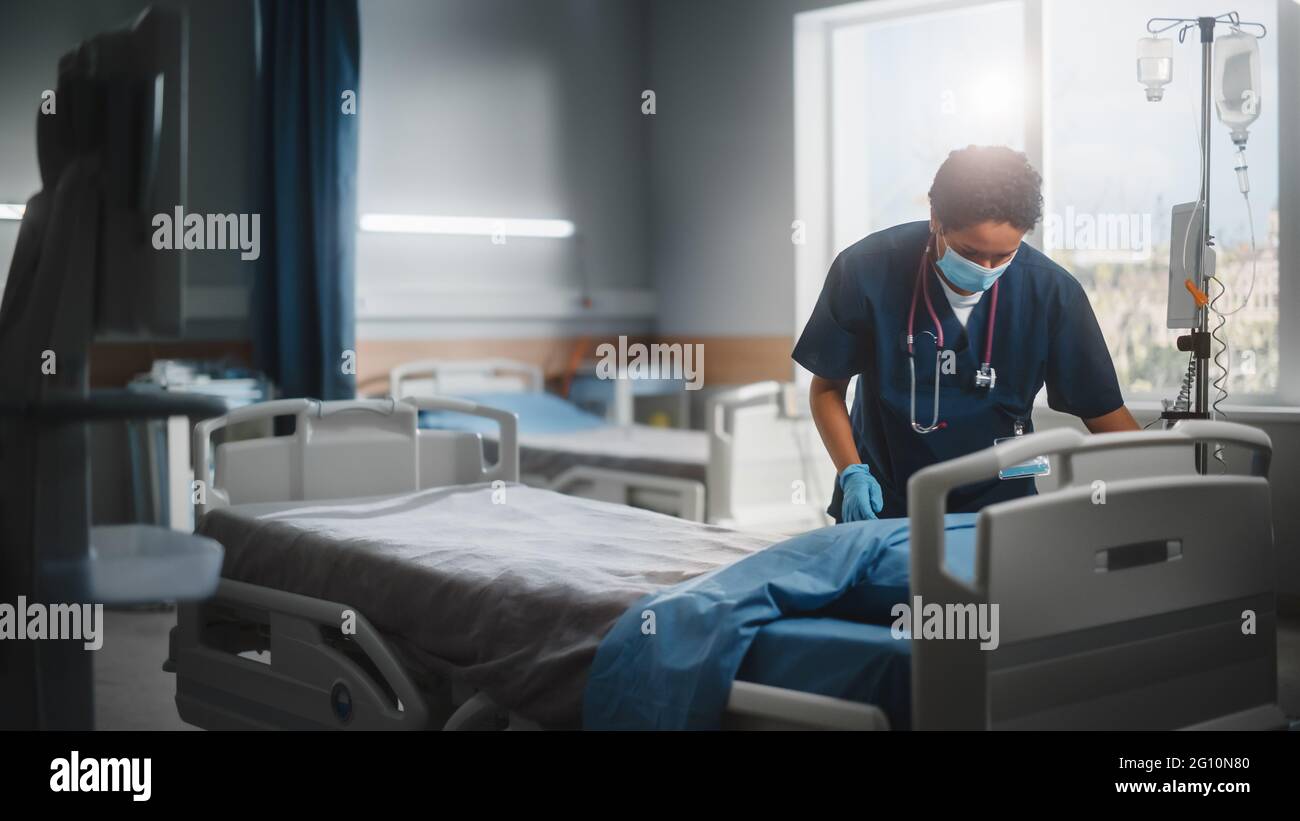 Hospital ward cleaning hi-res stock photography and images - Alamy