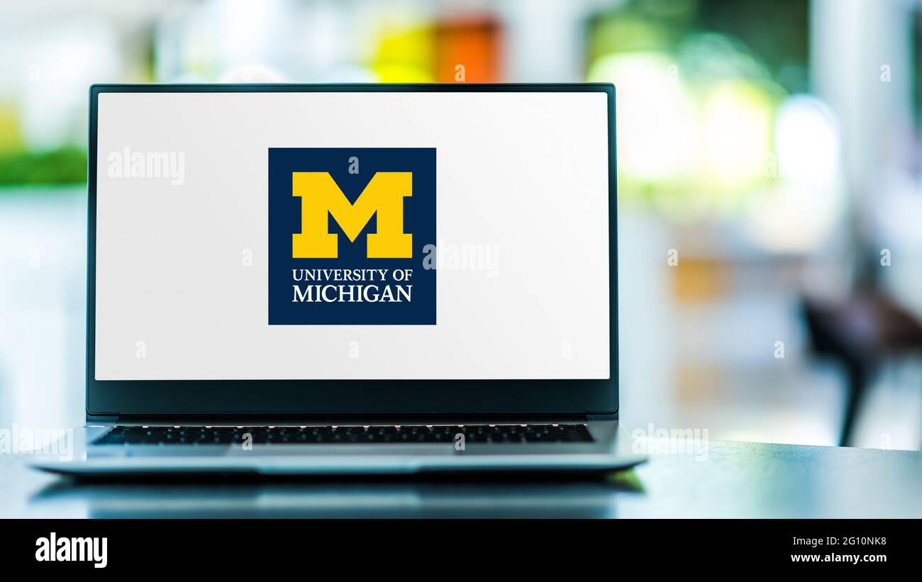 University of michigan logo hi-res stock photography and images - Alamy