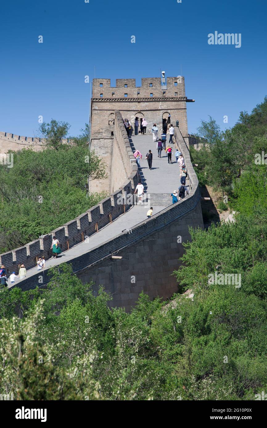 Steep portion great wall china hi-res stock photography and images - Alamy