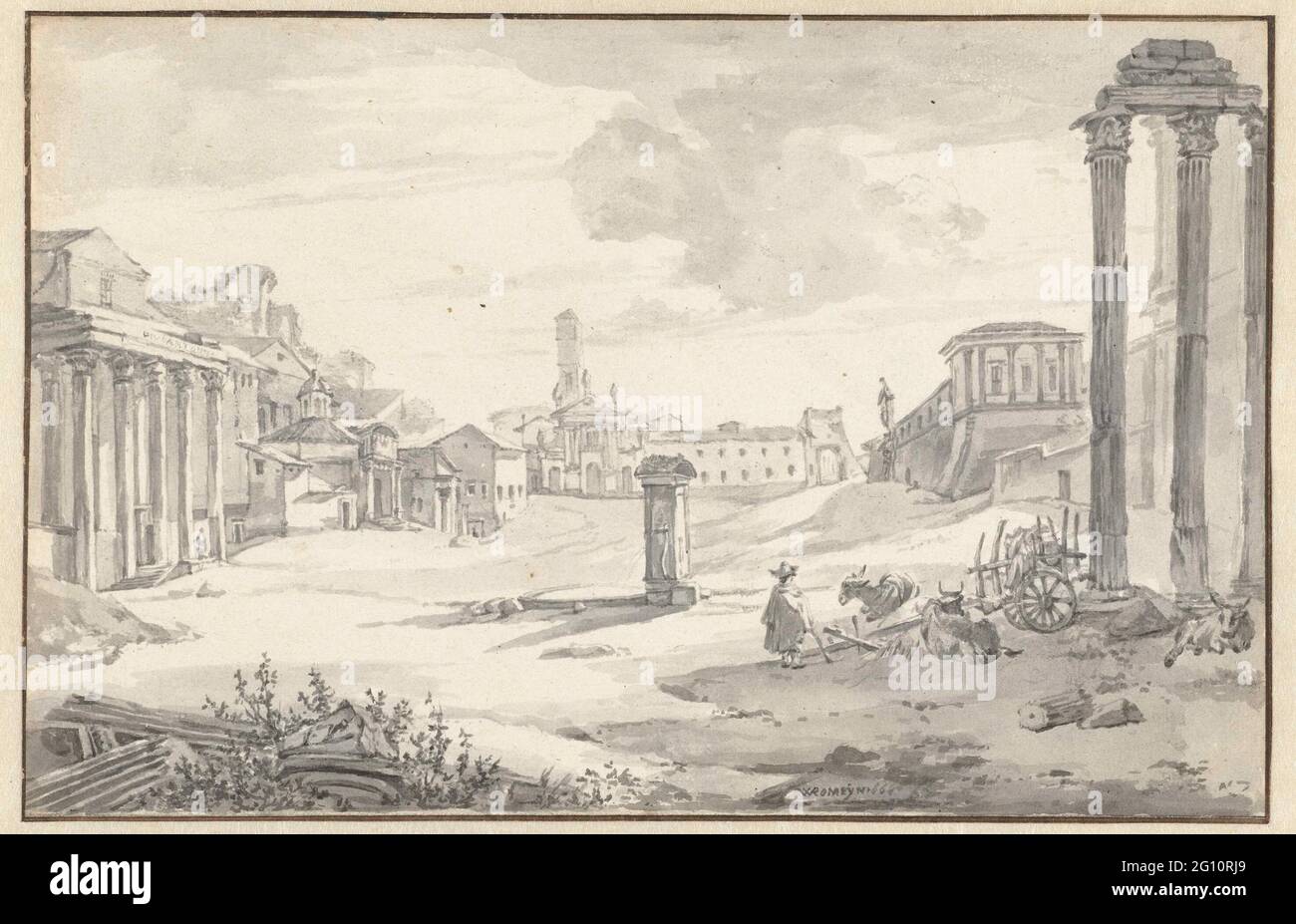 Forum Romanum. View of the forum Stock Photo - Alamy