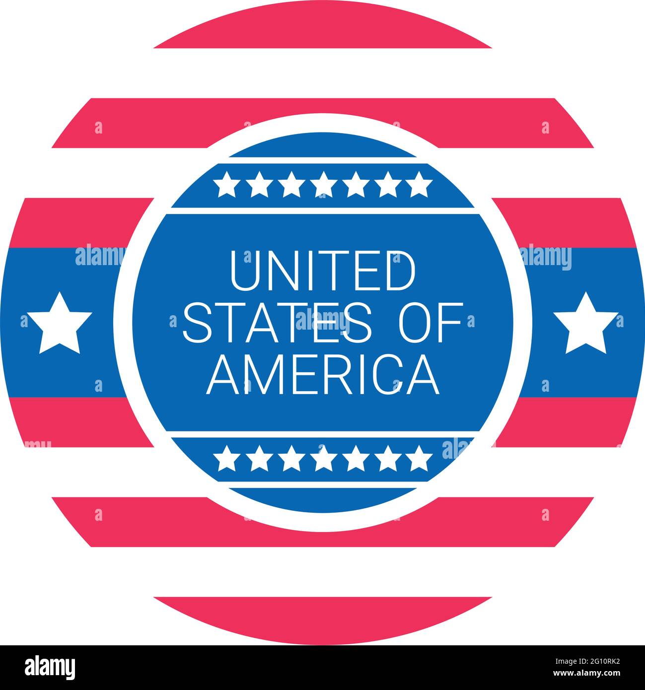 united states of america banner Stock Vector Image & Art - Alamy