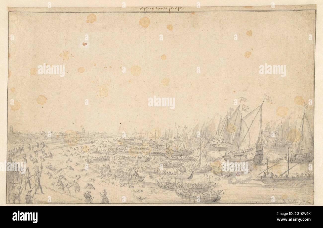 The battle on the slake Stock Photo - Alamy