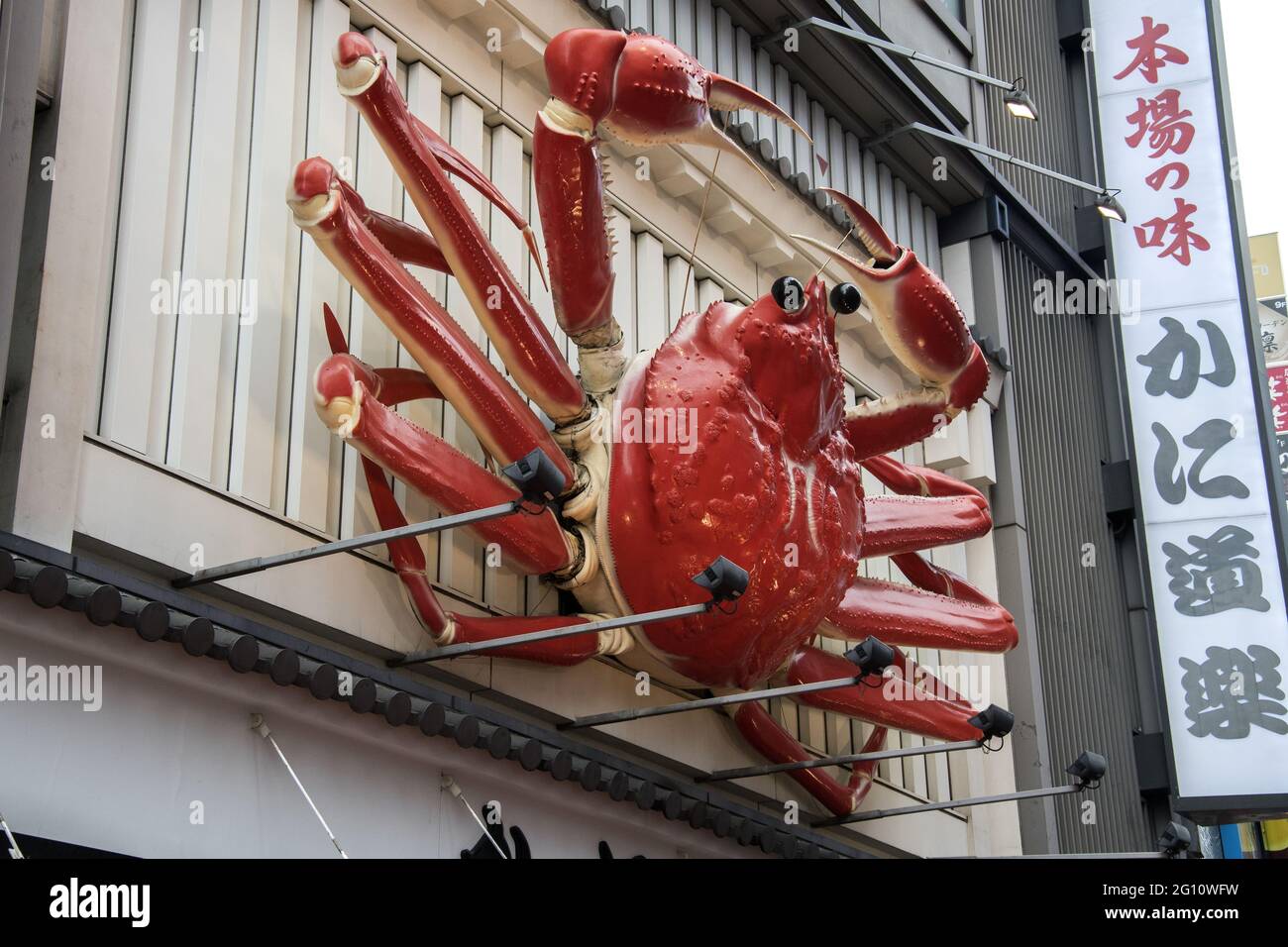 OSAKA, JAPAN - Dec 26, 2019: Osaka, Japan- 28 Nov, 2019: Japanese Crab ...