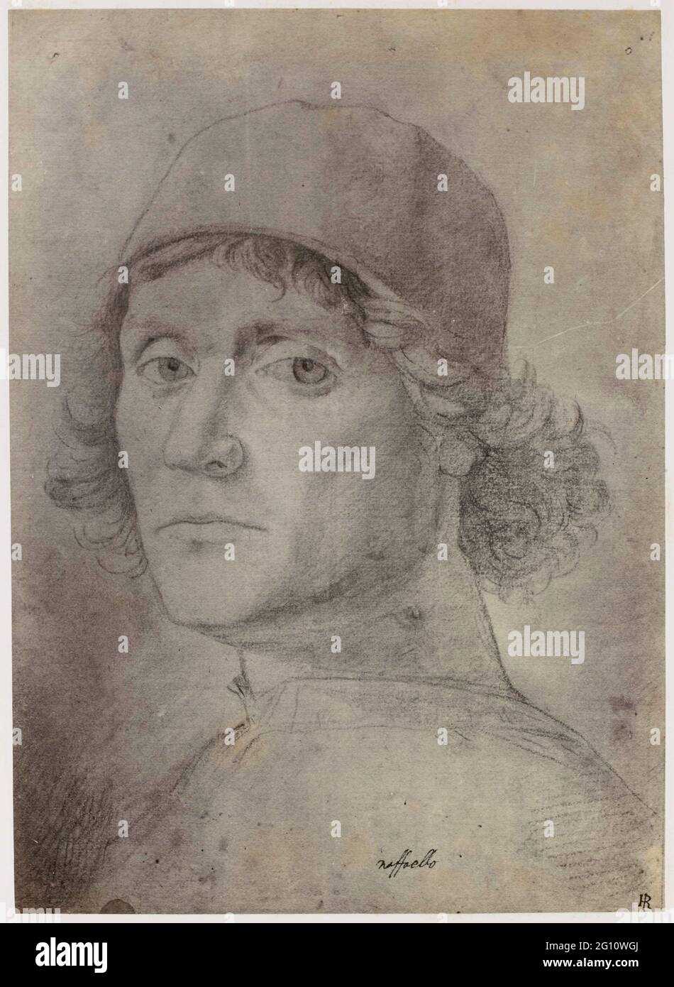 Rafael, His Own Portrait. Photo Production of drawing in 'The Reveley ...